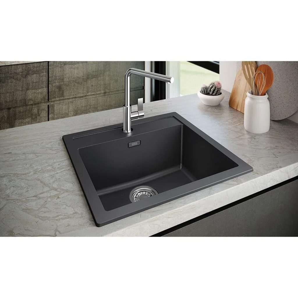 Cuba FRANKE Sirius SID 610-53 56cm Preta – Espaço Gourmet